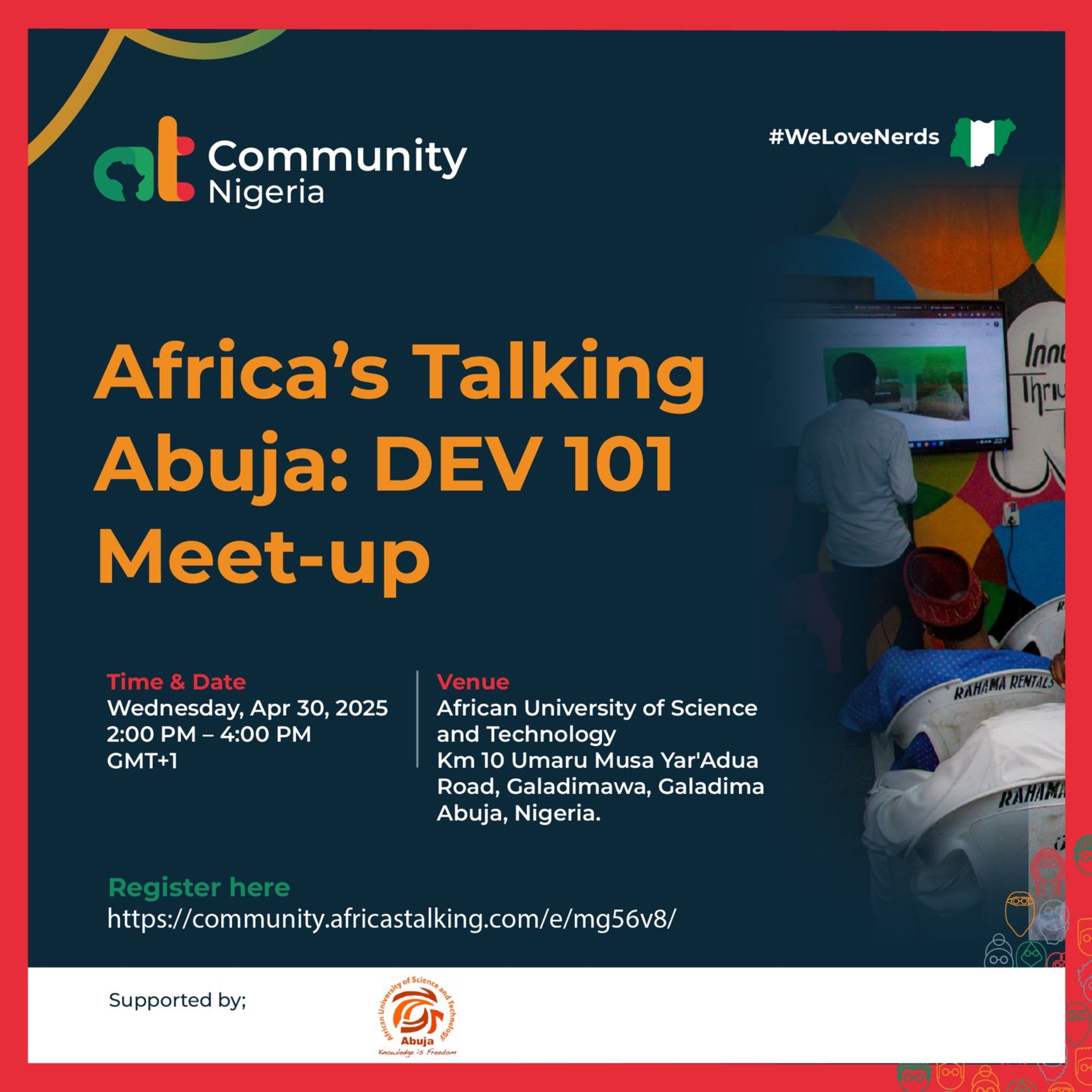 See Africa’s Talking Abuja: DEV 101 Meet-up at Africas Talking Africa's Talking Community